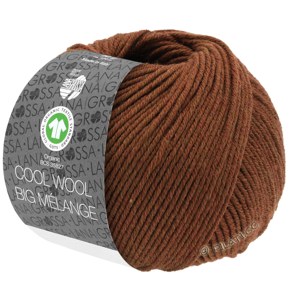 Lana Grossa COOL WOOL Big Melange (GOTS) | COOL WOOL Big Melange (GOTS ...