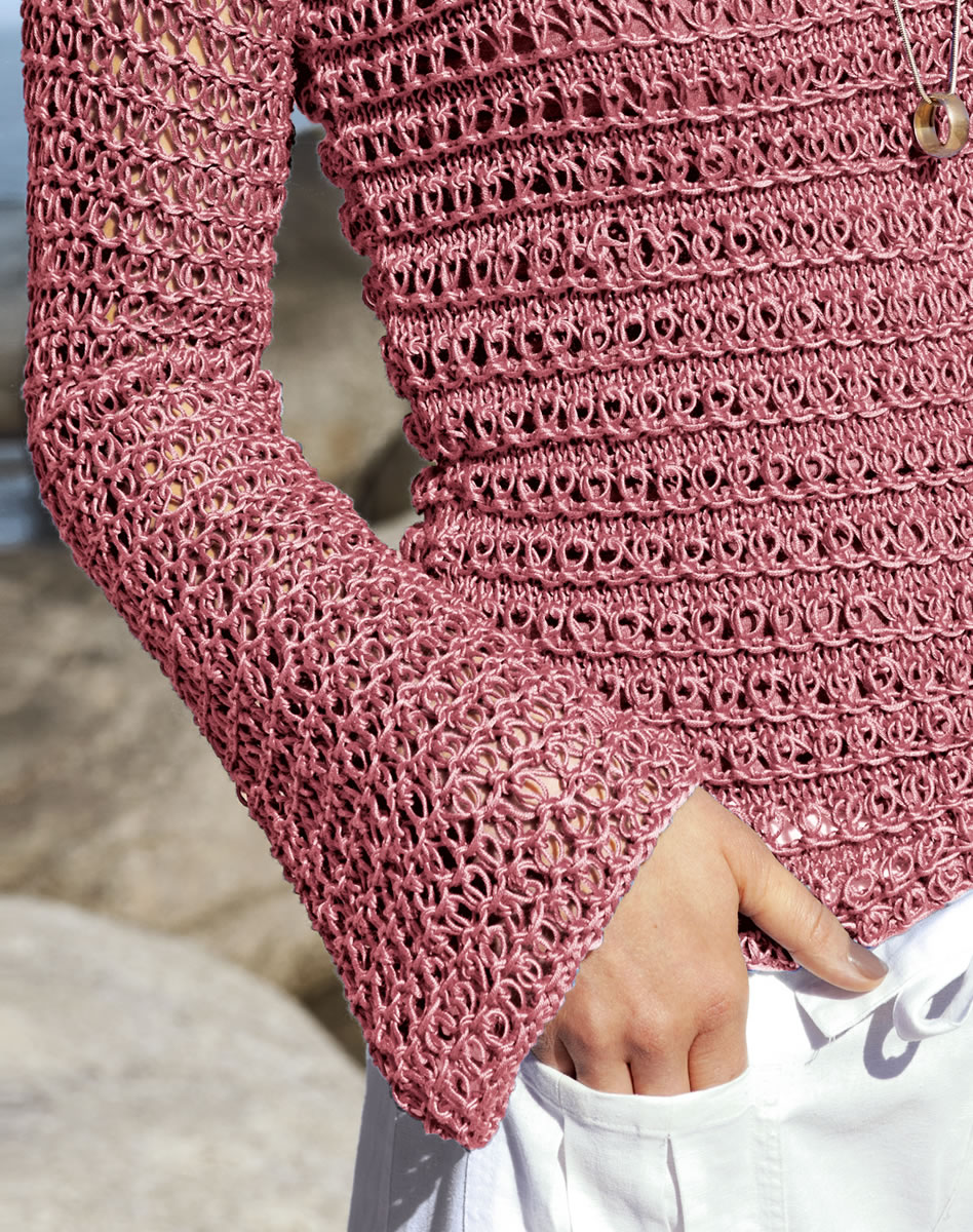 Lana Grossa SWEATER IN LOOP PATTERN Classico | FILATI CLASSICI No. 7 ...