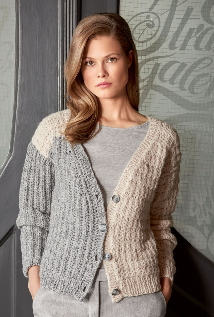 Lana Grossa JACKET Softness | FILATI No. 52 (fall/winter 2016/17 ...