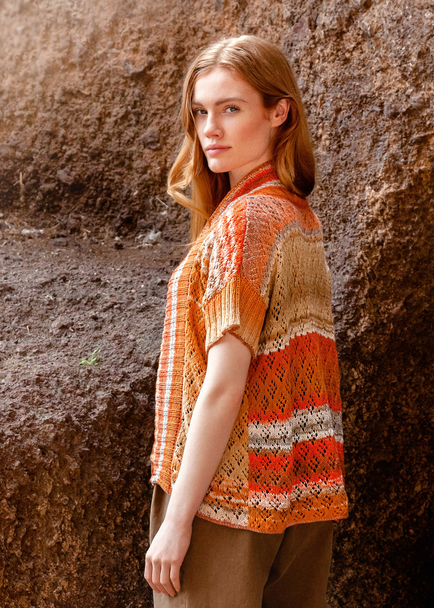 VEST Gomitolo Denim Inca from Lana Grossa | GOMITOLO No. 5 - Magazine ...