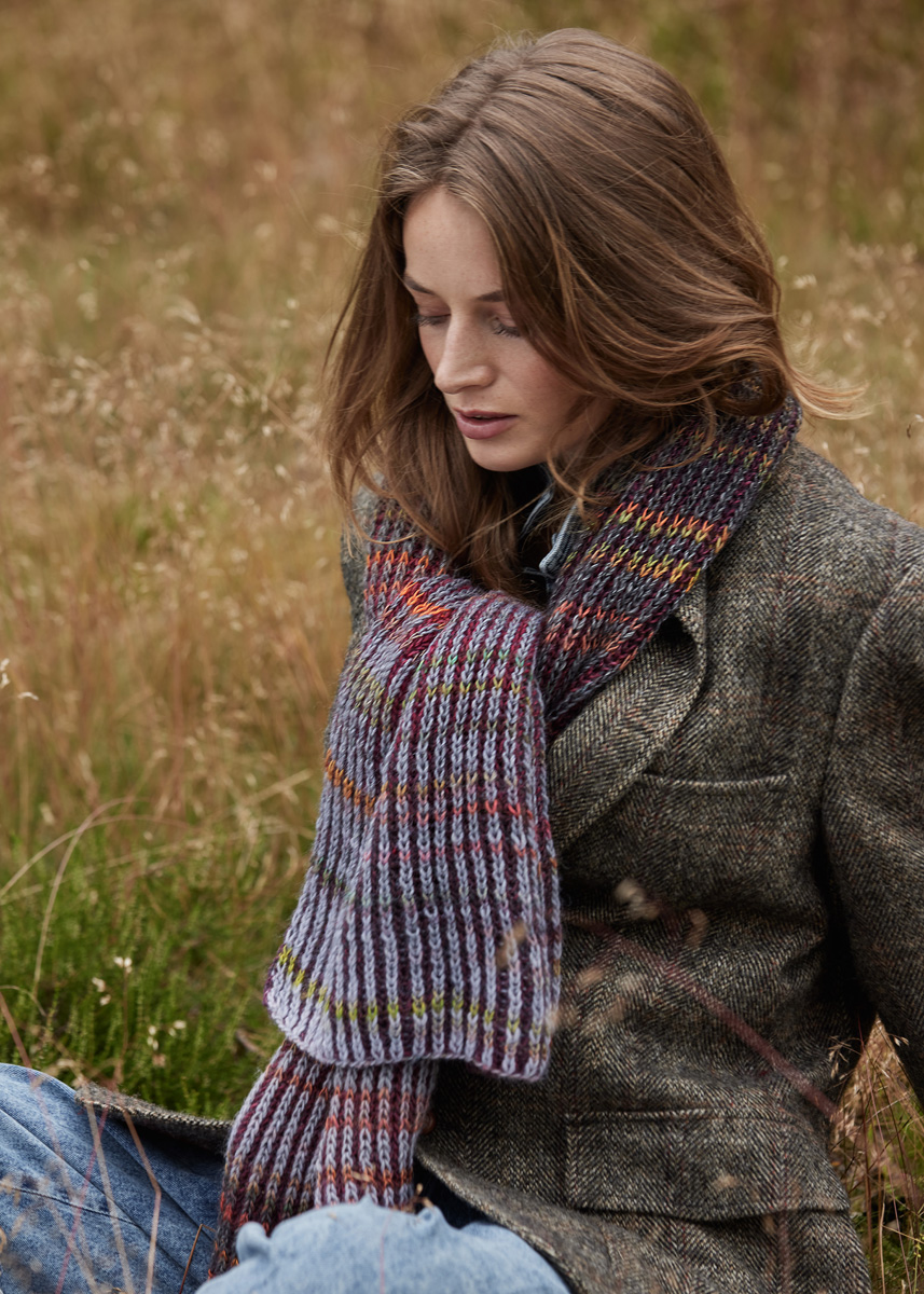 SCARF Gomitolo Maya & Gomitolo Versione from Lana Grossa | GOMITOLO No ...