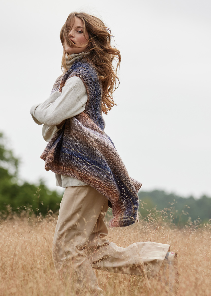 VEST Gomitolo Maya from Lana Grossa | GOMITOLO No. 8 - Magazine (DE) + Knitting instructions (EN ...