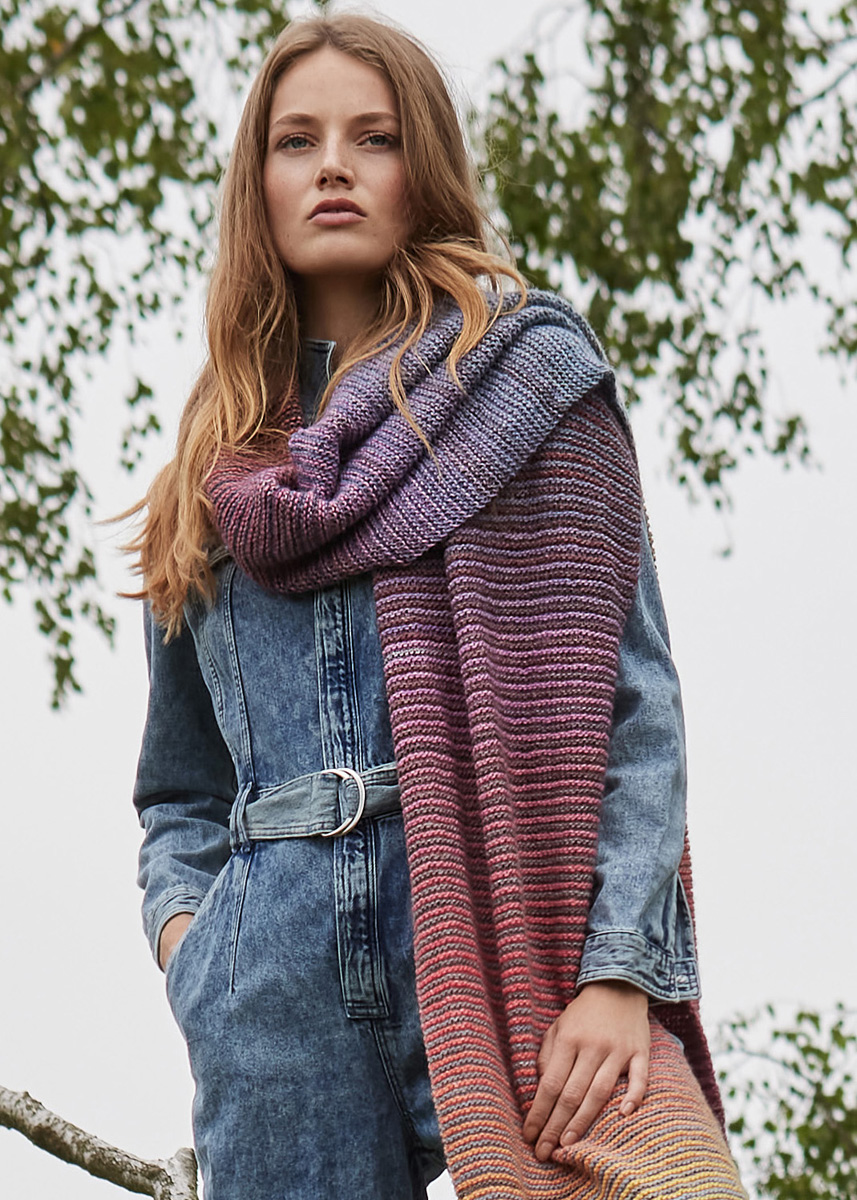 Lana Grossa SCARF Gomitolo Maya & Gomitolo Versione | GOMITOLO No. 8 ...