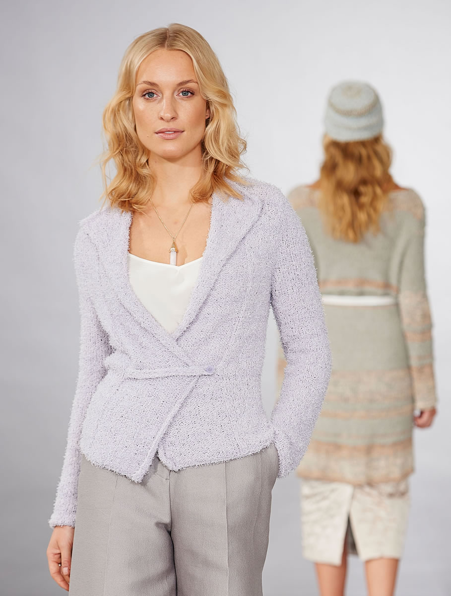 JACKET Gallina from Lana Grossa | LOOKBOOK No. 3 - Spring/Summer 2016 ...