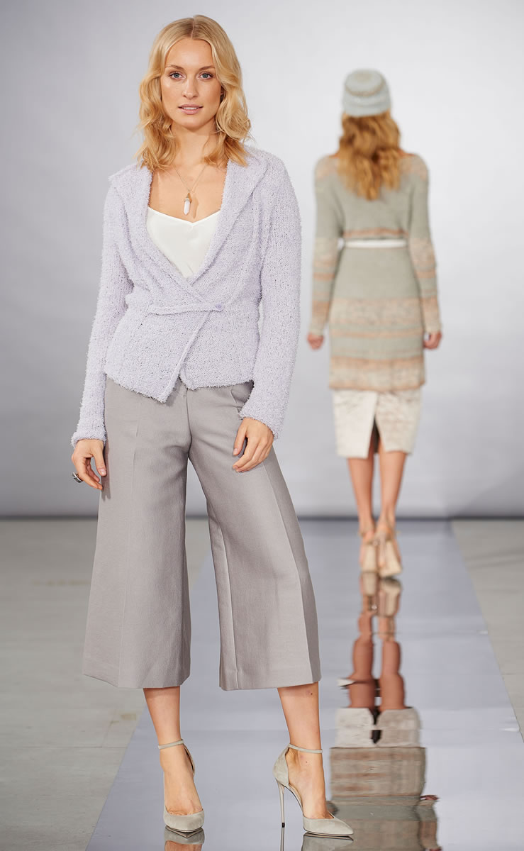 JACKET Gallina from Lana Grossa | LOOKBOOK No. 3 - Spring/Summer 2016 ...