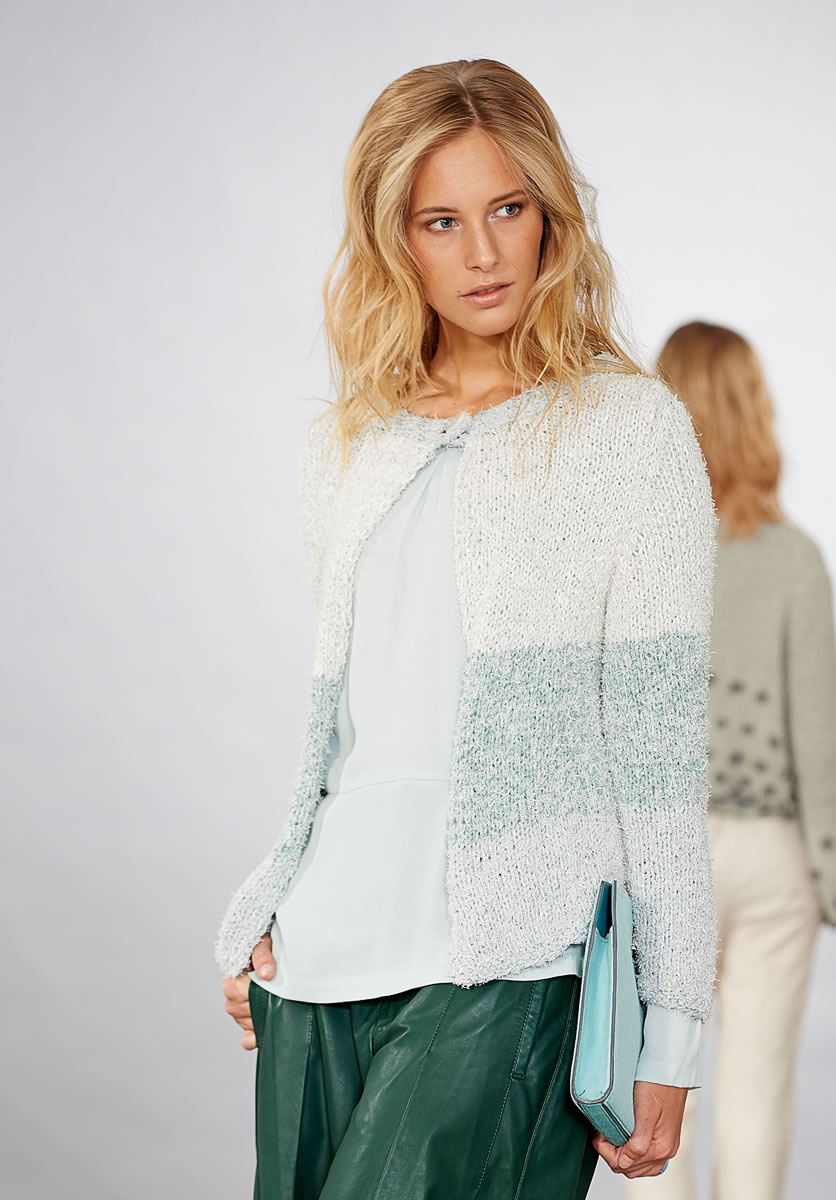 Lana Grossa JACKET Opera/Gallina | LOOKBOOK No. 3 - Spring/Summer 2016 ...