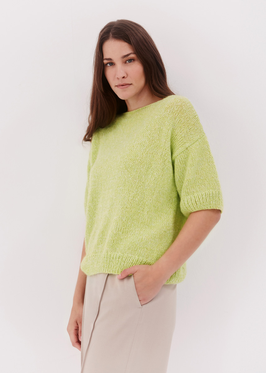 Lana Grossa PULLOVER Ecopuno & Bella | LOOKBOOK No. 16 - Magazine (DE) + Knitting instructions ...